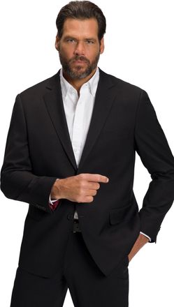JP1880 Herren große Größen Übergrößen Menswear L-8XL Sakko, Business, FLEXNAMIC, KAPROS, Baukasten, bis Gr. 72/36 schwarz 60 806479100-60
