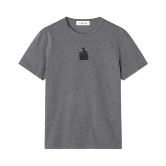 Lanvin T-Shirt - - Tops - Damen - Grau - S