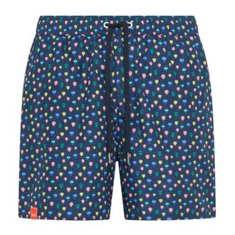 Sun 68 Beachwear - - Swimwear - Herren - Blau - L