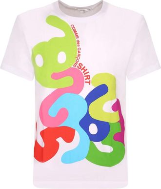 Comme Des Gar&ccedil;ons Homme, Tops, Blanc, Taille: XL Play T-Shirt