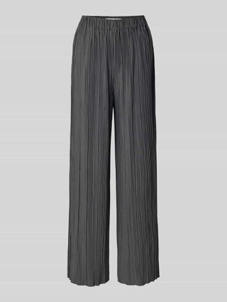 Sams&oslash;e & Sams&oslash;e Wide Leg Stoffhose mit elastischem Bund Modell UMA