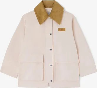 Ganni Veste en serg&eacute; rose - Taille L/XL - Pour Femme
