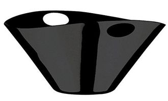 Mepra Mepra SPA 250121N Due ORO Sektkübel mit Griffen, Schwarz