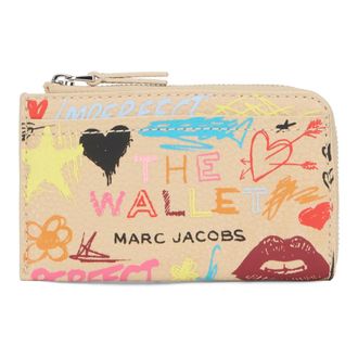 Marc Jacobs The Punk Scribble Top Zip Multi Wallet - - Accessories - Damen - Mehrfarbig - ONE SIZE