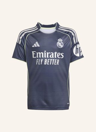 adidas Real Madrid 25/26 Kids Ausw&auml;rtstrikot blau