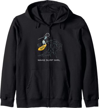 Whyitsme Design Wake Surf M&auml;dchen Wake Surfen Kapuzenjacke