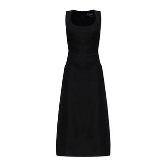 Jacquemus Femme, Robes, Noir, Taille: 38 FR Tablier Dress