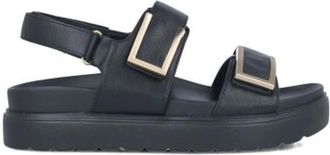 Menbur Femme, Chaussures, Noir, Taille: 36 EU Sandales Plates