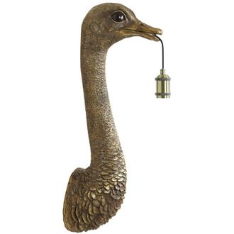 Light & Living Wandleuchte - Ostrich - bronze - kunststoff - - Light&living