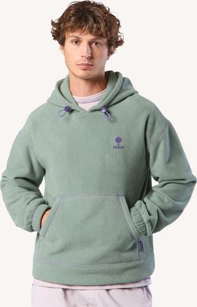 Faguo Sweat &agrave; capuche vert clair