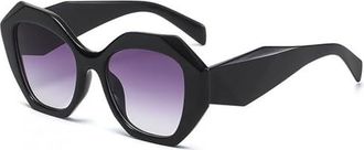 Generic Lunettes De Soleil Tendance For Femmes, Monture Large, Protection UV400, Style Streetwear, Id&eacute;ales For La Photographie De Rue Et Les F&ecirc;tes. Lunettes D