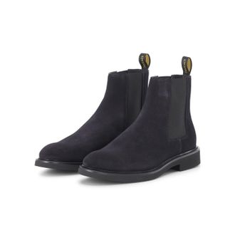 Doucal's Boots aus Veloursleder