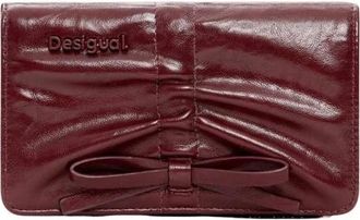 Desigual Femme, Accessoires, Rouge, Taille: ONE Size Portefeuille &agrave; Fermeture Bouton