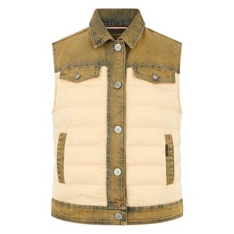 Moorer Leichte Winterweste - - Jackets - Damen - Gelb - 2XS