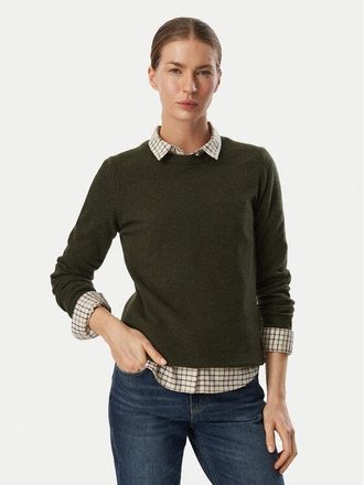 Barbour Pullover Pendle LKN1075OL75 Dunkelgr&uuml;n Regular Fit