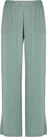 KANGRA Femme, Pantalons, Vert, Taille: 42 FR Wide Pantalons