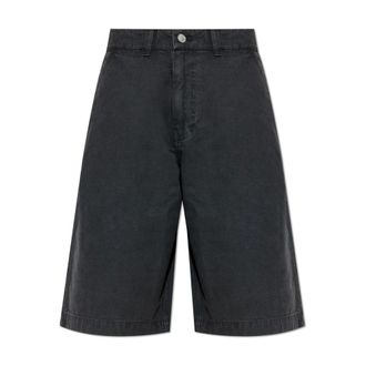 AllSaints Homme, Shorts, Noir, Taille: W32 Jackson Relaxed Fit Cotton Shorts