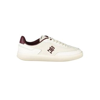 Tommy Hilfiger Femme, Chaussures, Beige, Taille: 40 EU Leather Baskets
