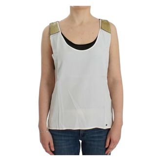 Costume National &Auml;rmelloses Top - - Tops - Damen - Wei&szlig; - S