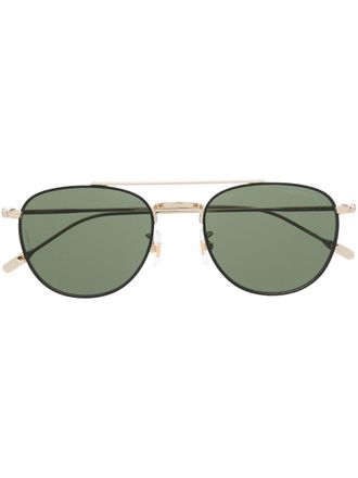 Montblanc Runde Pilotenbrille - Gold