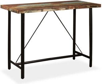 vidaXL vidaXL Bartisch Altholz Massiv 150x70x107 cm