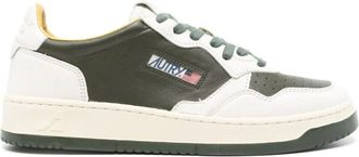 Autry Low-Top Sneaker - Sneakers Greenwhite - Gr. 45 (EU) - in Grün - für Damen