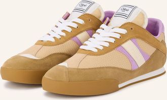 Chlo&eacute; Sneaker Kick beige