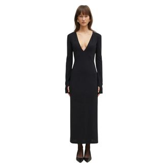 Maison Margiela Maxi Kleider - - Dresses - Damen - Schwarzk - XS