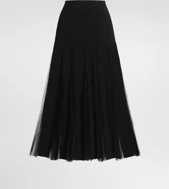 Dolce & Gabbana Rock Aus Jersey - Frau Collection Schwarz Viskose 38