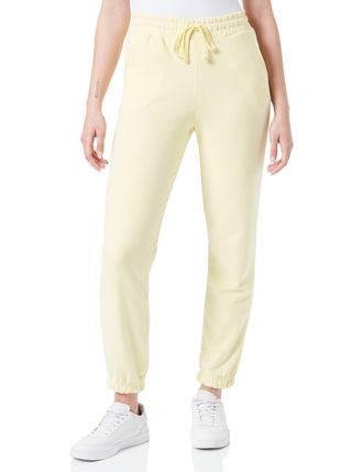 The Jogg Concept JCSafine Damen Hose Sweatshose Sporthose Jogginghose mit Kordeln Regular Fit, Größe:XS, Farbe:Lemon Meringue (120711)