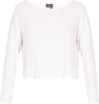 Dreimaster Dreimaster Bluse Frauen cremefarben