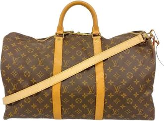 Louis Vuitton unisex, Pre-owned, Brun, Taille: ONE Size Pre-owned Weekend Bag