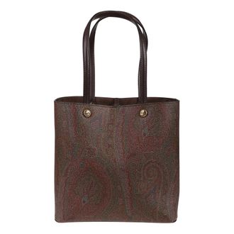 Etro Medium Essential Arnica Shopping Bag - - Bags - Damen - Braun - ONE SIZE
