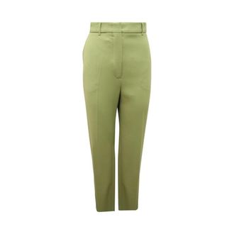 Max Mara Wollhose - - Trousers - Damen - Gr&uuml;n - M