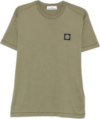 Stone Island Homme, Tops, Vert, Taille: S V005G T-Shirt