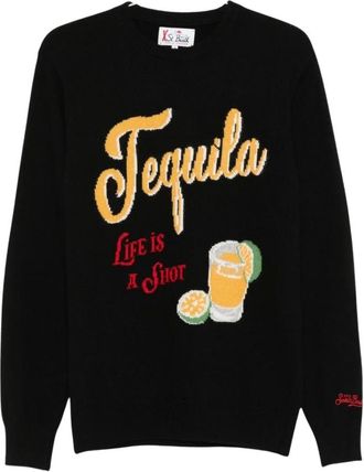 MC2 Saint Barth Herren, Strickwaren, Schwarzk, XLGr&ouml;&szlig;e