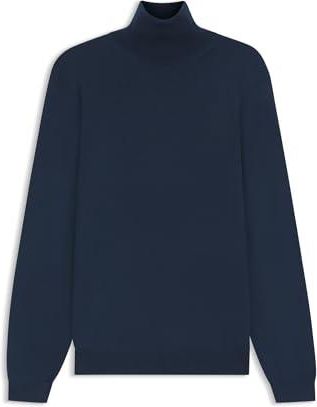 BOSS Hommes Musso-P Pull Slim à col roulé en Laine mérinos Extra Fine