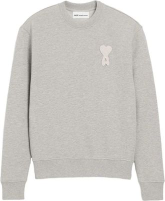 Ami Homme, Sweatshirts et sweats &agrave; capuche, Gris, Taille: XL De Coeur SweaT-shirt