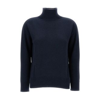 Max Mara Damen, Strickwaren, Blau, SGr&ouml;&szlig;e