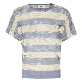 SOLOTRE Gestreifter Pullover - - Knitwear - Damen - Mehrfarbig - L