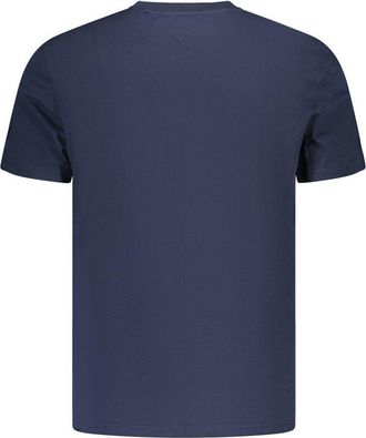 Tommy Hilfiger Logo-Print Cotton T-Shirt - Navy