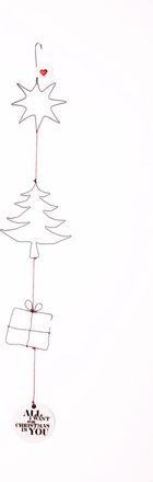 Good old Friends Winter Drahtketten Tanne All I Want for Christmas is You