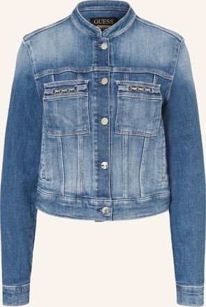 Guess Jeansjacke Ivy blau