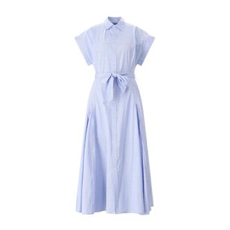 Polo Ralph Lauren Damen, Kleider, Blau, LGr&ouml;&szlig;e