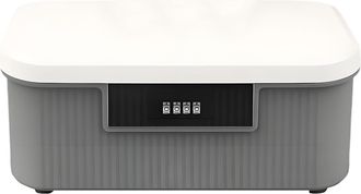 Generico Medizinbox - abschlie&szlig;bare Aufbewahrungsbox | Medizinorganizer | Tragbarer Passwortsperre-Pillen-Organizer | Medizin der Telefonverriegelungsbox siche