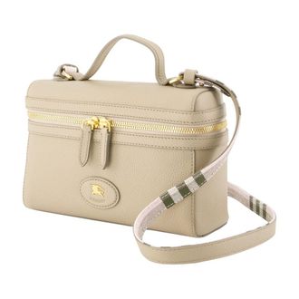 Burberry Womens Vanity Case C&l - Burberry Leather Beige Calfskin Bags Travel-Bags