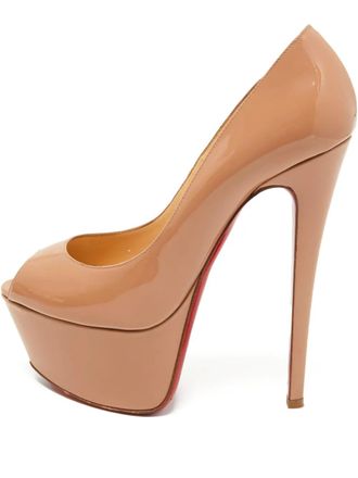 Christian Louboutin escarpins Jamie 155 mm - Tons neutres