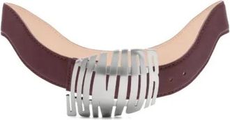 Jean Paul Gaultier unisex, Accessoires, Rouge, Taille: S Wavy Belt