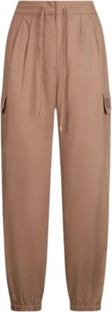 Liu Jo Femme, Pantalons, Beige, Taille: 38 FR Cargo Pantalons de surv&ecirc;tement
