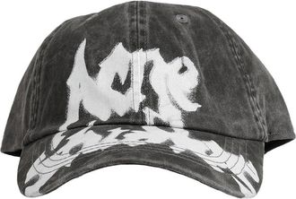 Acne Studios Gothis Logo Baseball Cap